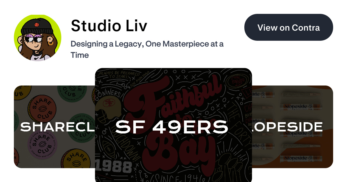 Studio Liv's Work | Contra