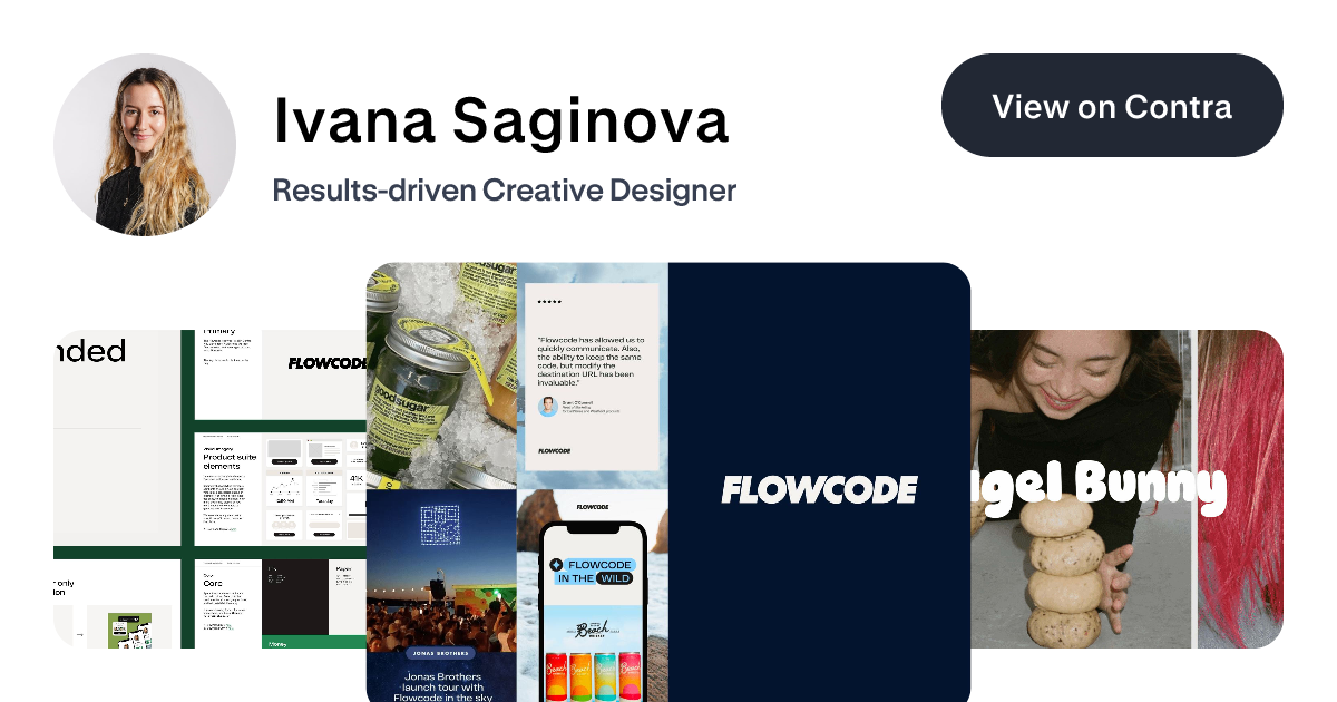 Ivana Saginova's Work | Contra