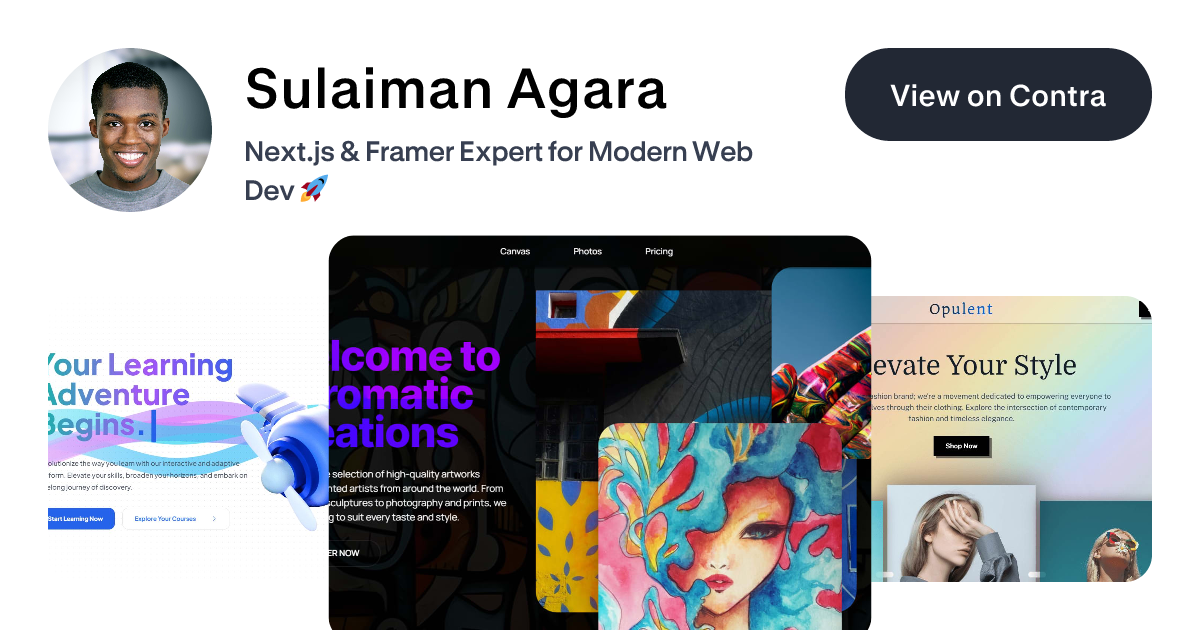 Sulaiman Agara on Contra