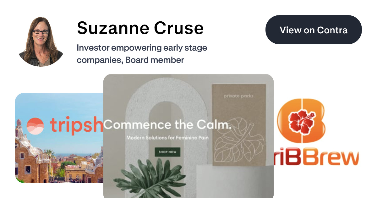 Suzanne Cruse's Work | Contra