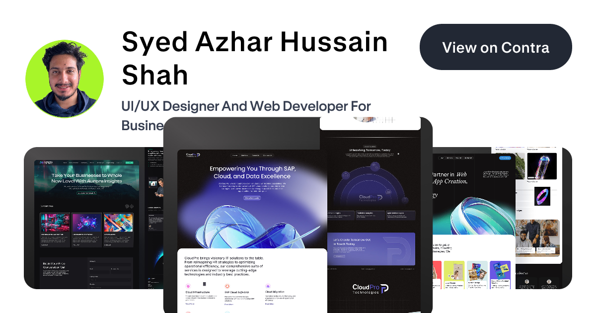 Syed Azhar Hussain Shah on Contra