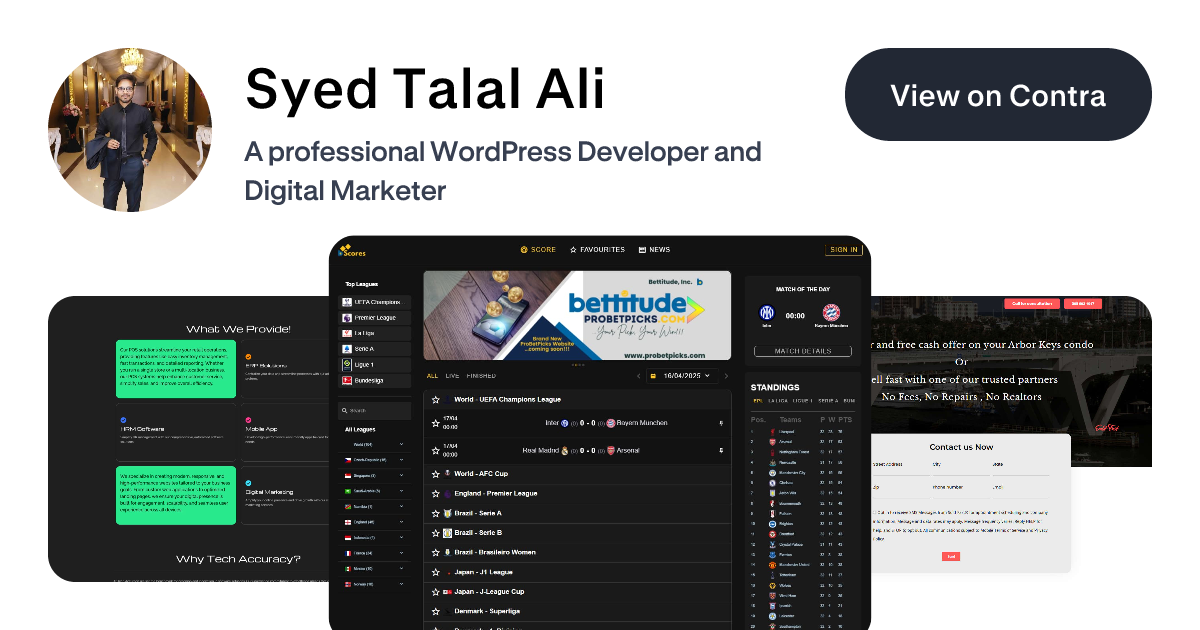 Syed Talal Ali on Contra