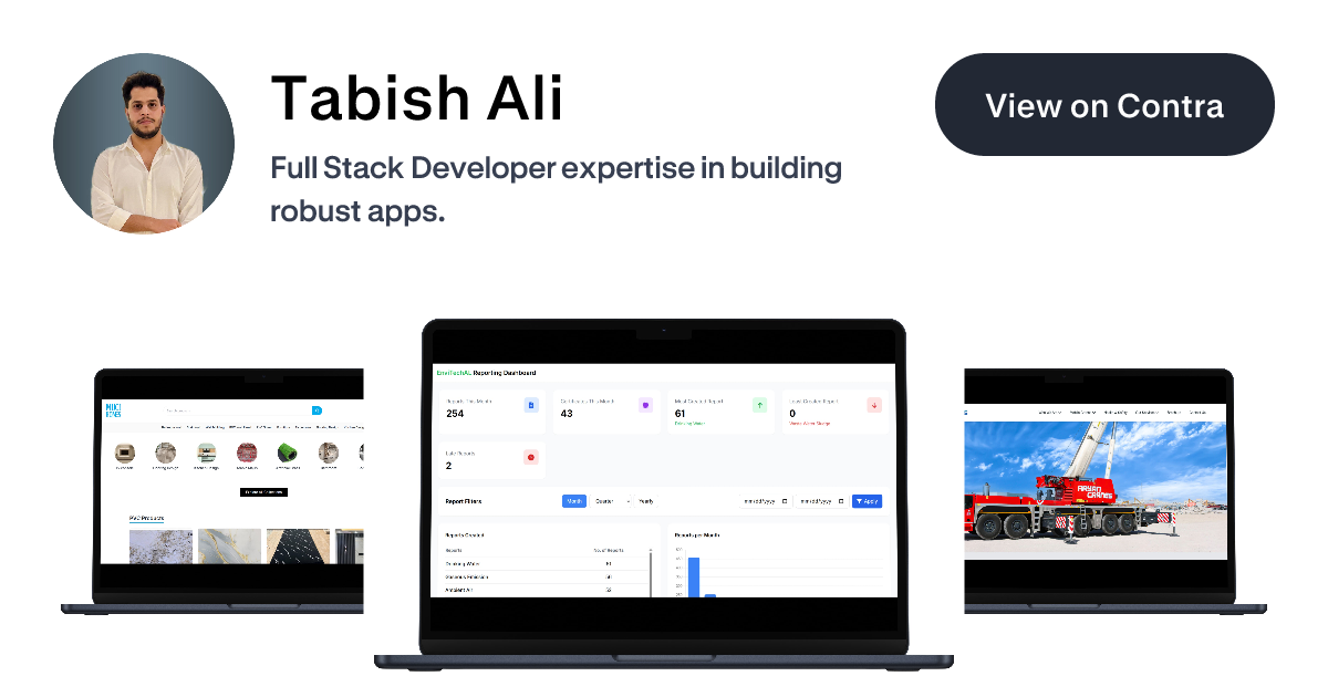 About Tabish Ali | Contra