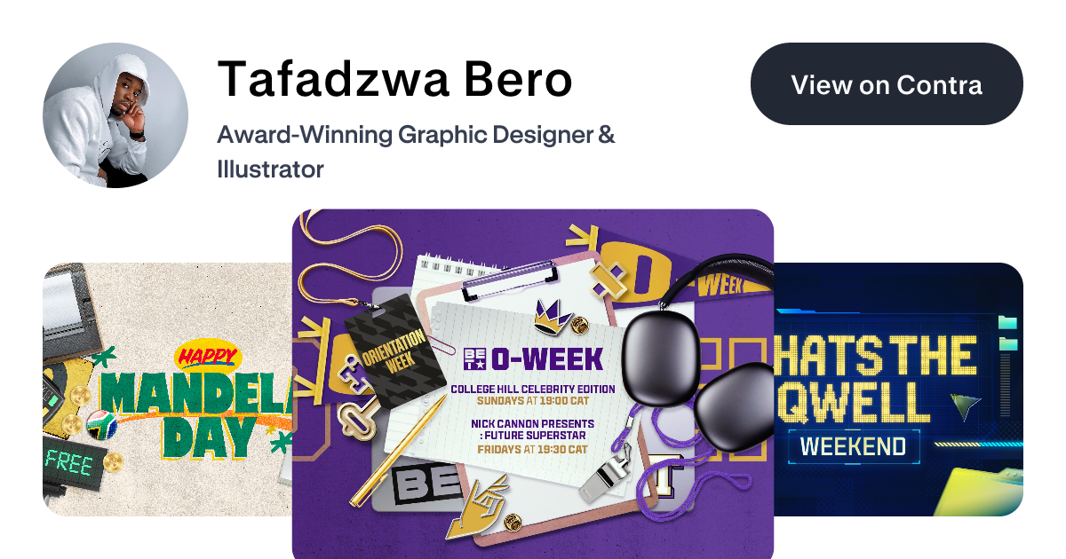 Tafadzwa Bero on Contra