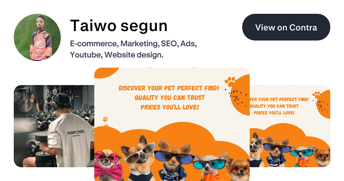 Taiwo segun on Contra