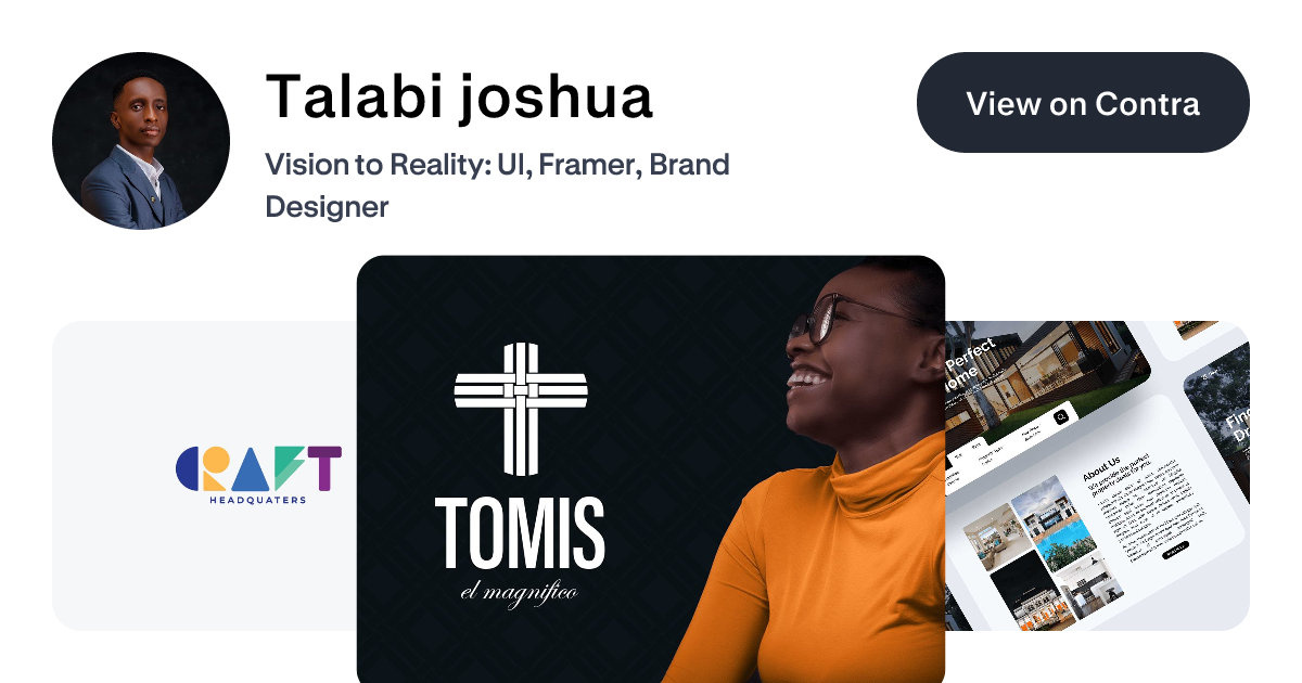 Talabi joshua on Contra