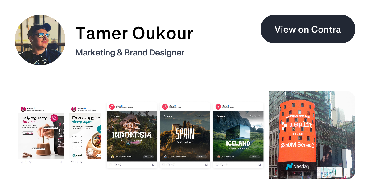 Tamer Oukour's Work | Contra