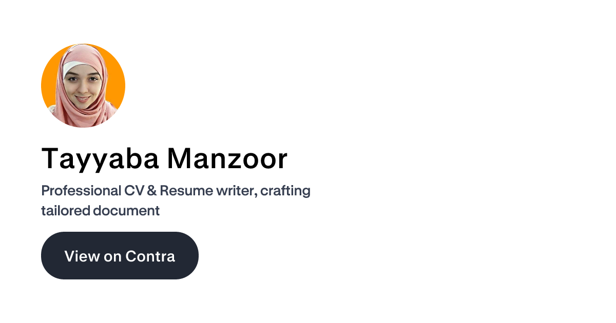 Tayyaba Manzoor on Contra