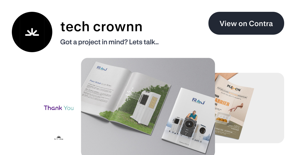 tech crownn's Work | Contra