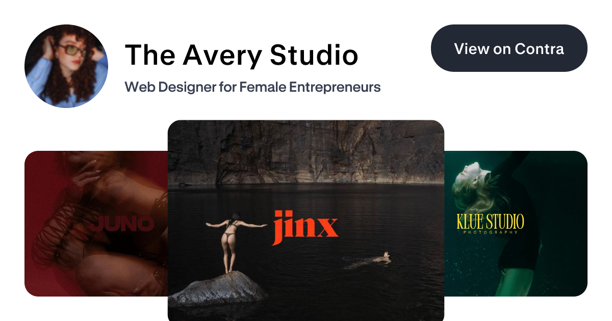 The Avery Studio - Brand Design | Contra