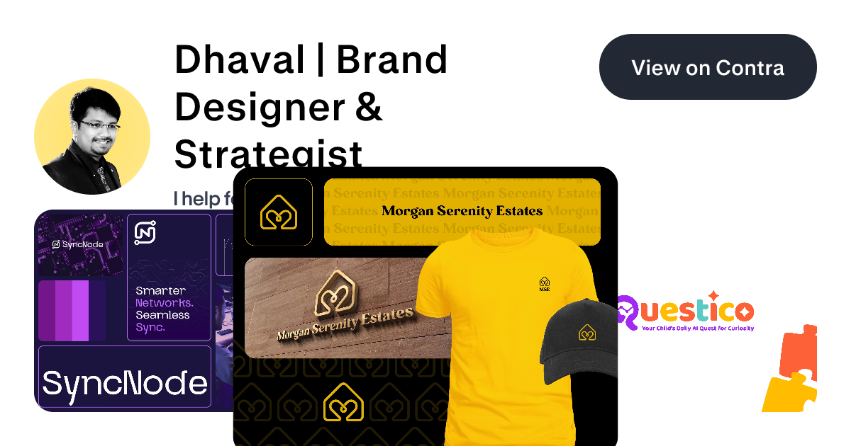 Dhaval | Brand Designer & Strategist on Contra