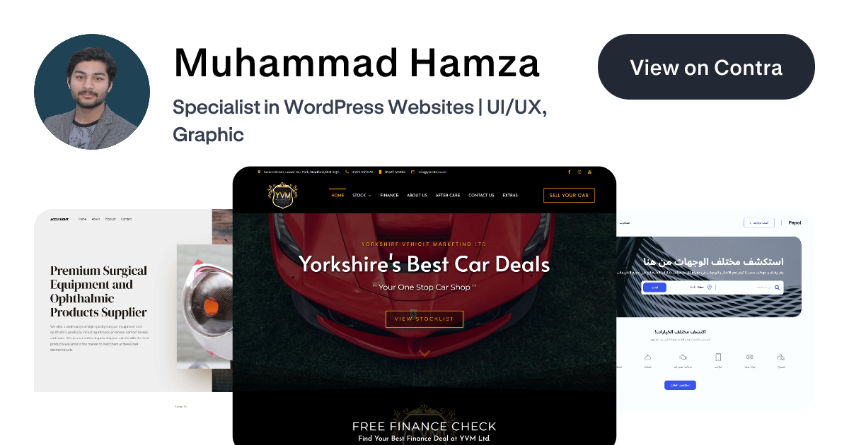 Muhammad Hamza on Contra