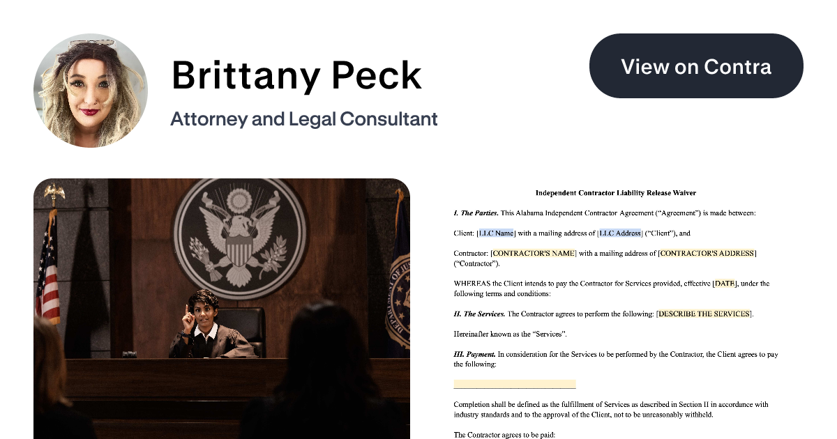 Brittany Peck's Work | Contra