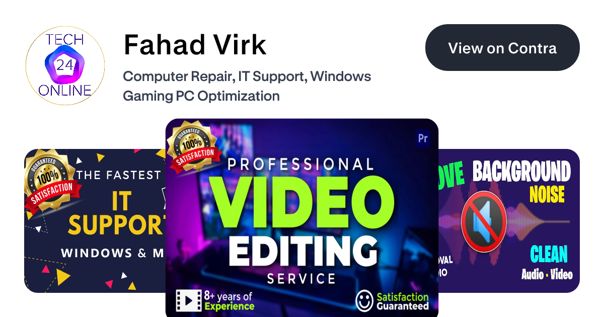 Fahad Virk on Contra