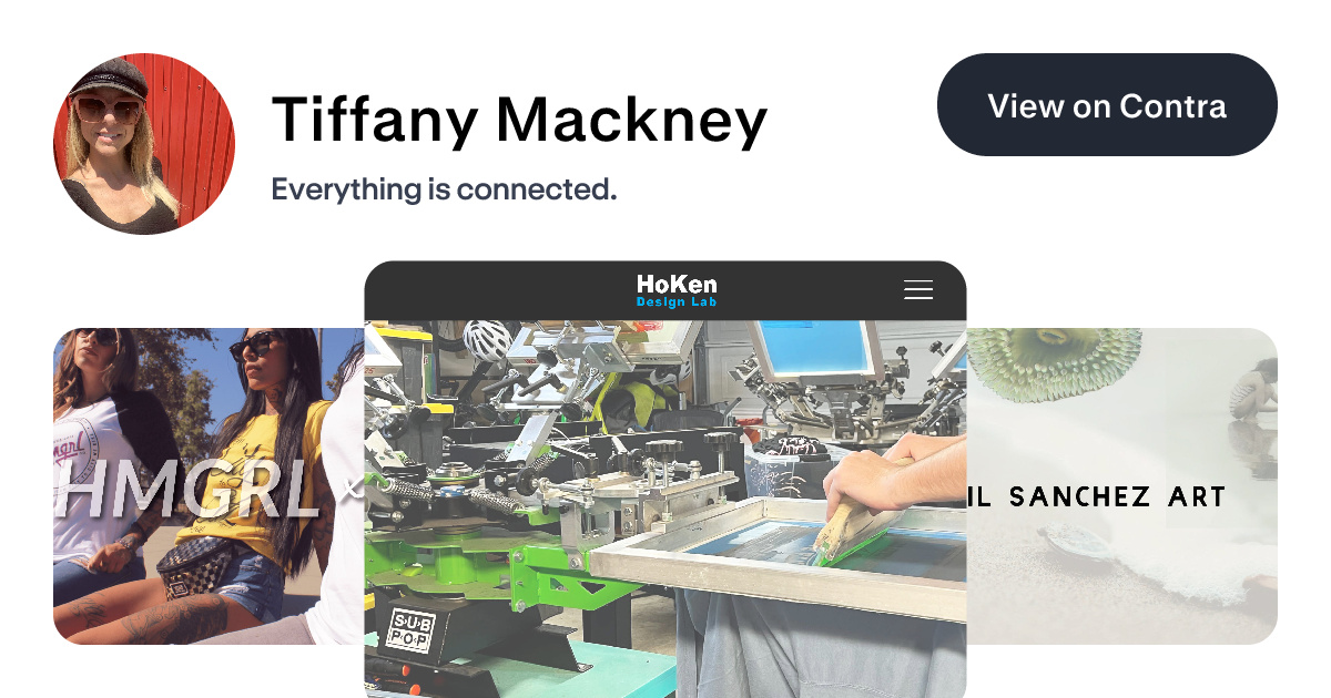 Tiffany Mackney's Work | Contra