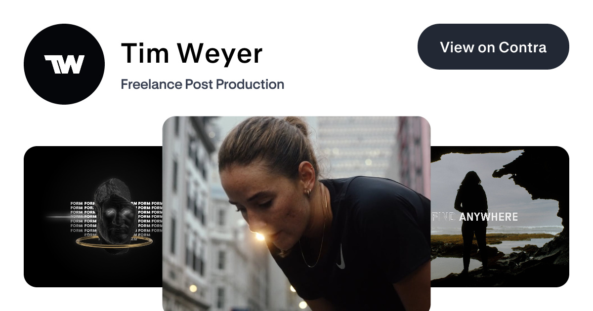 Tim Weyer's Work | Contra