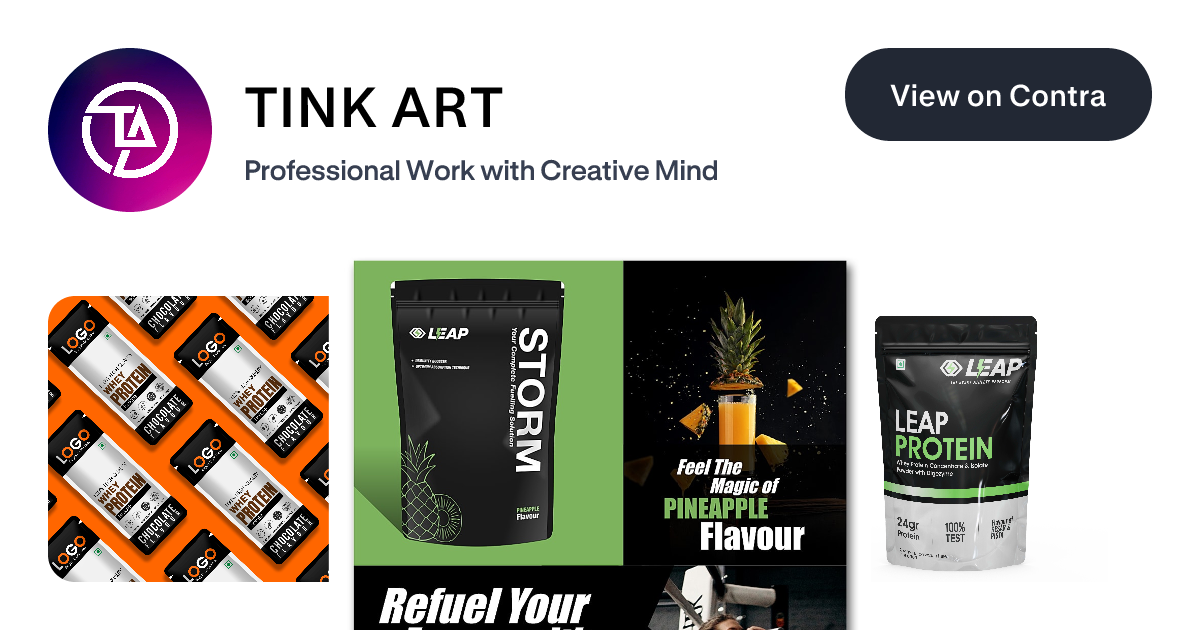 TINK ART - Brand Design | Contra