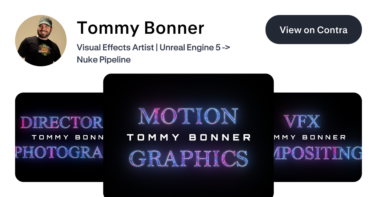 Tommy Bonner's Work | Contra