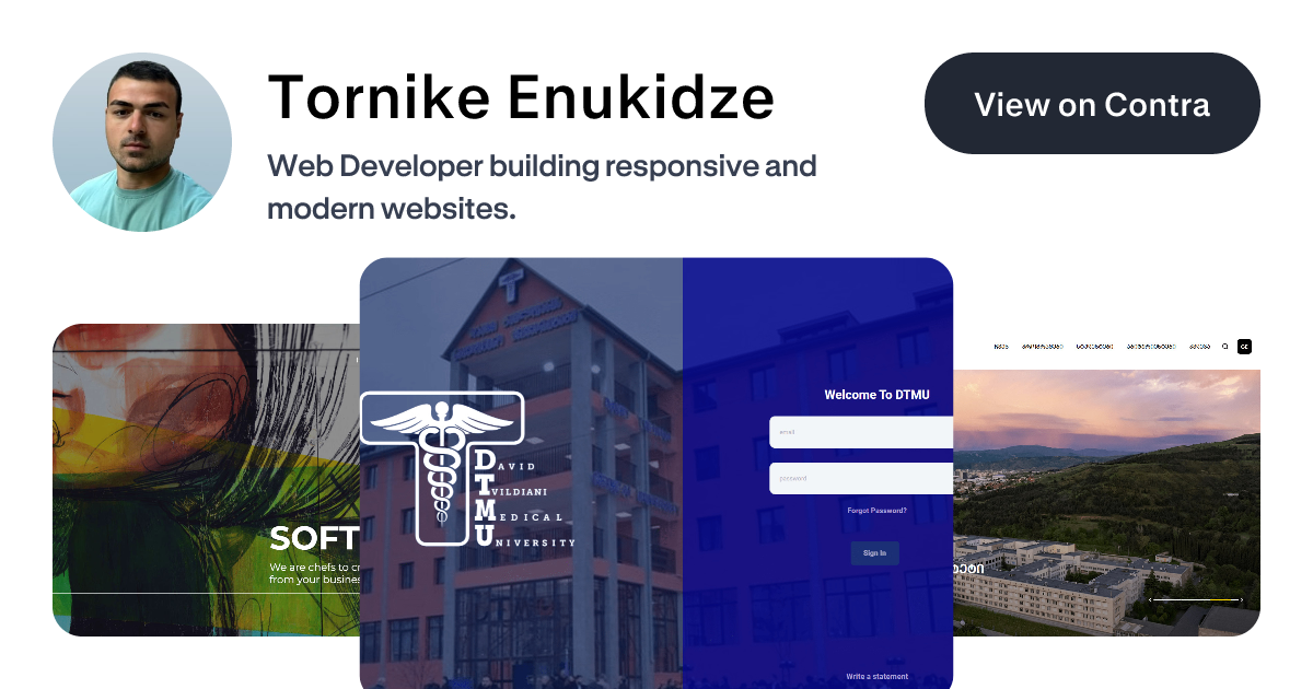 Tornike Enukidze on Contra