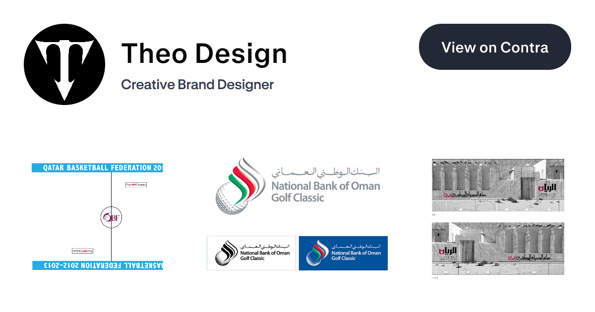 Theo Design on Contra | Creative Brand Designer
