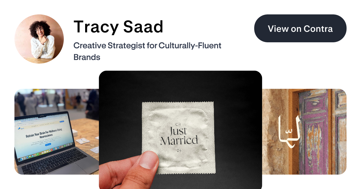 Tracy Saad on Contra