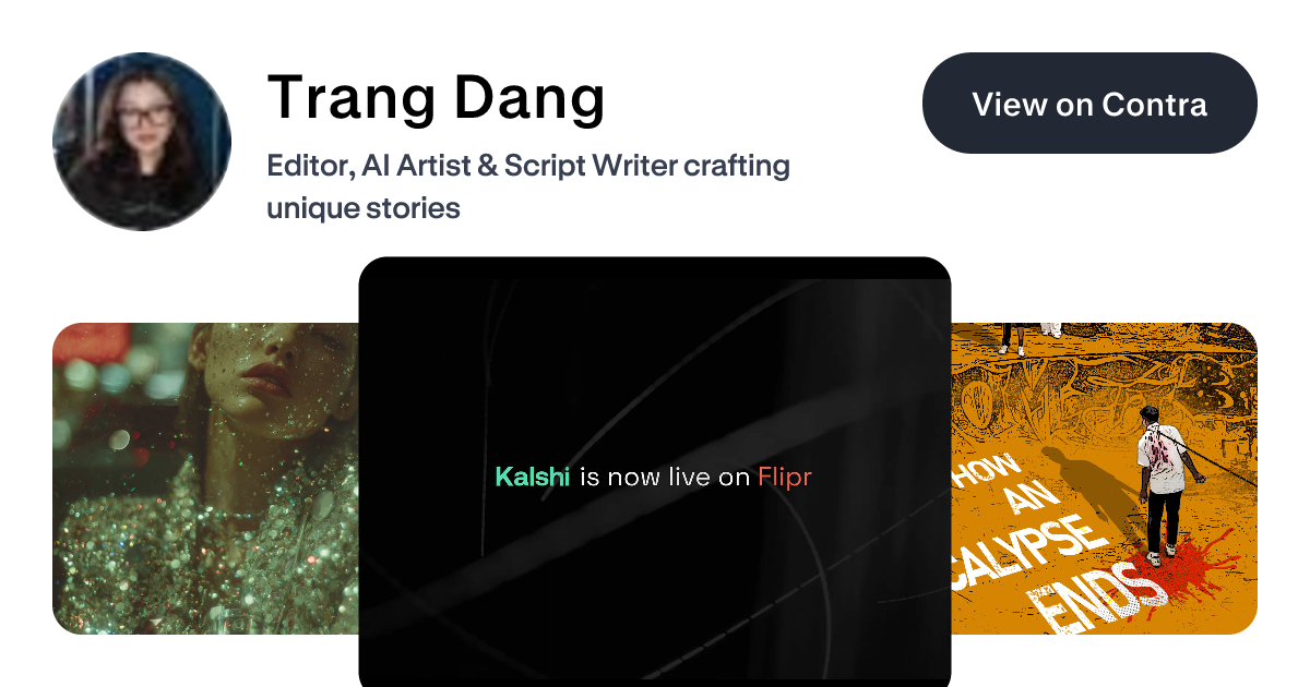 Trang Dang's Work | Contra