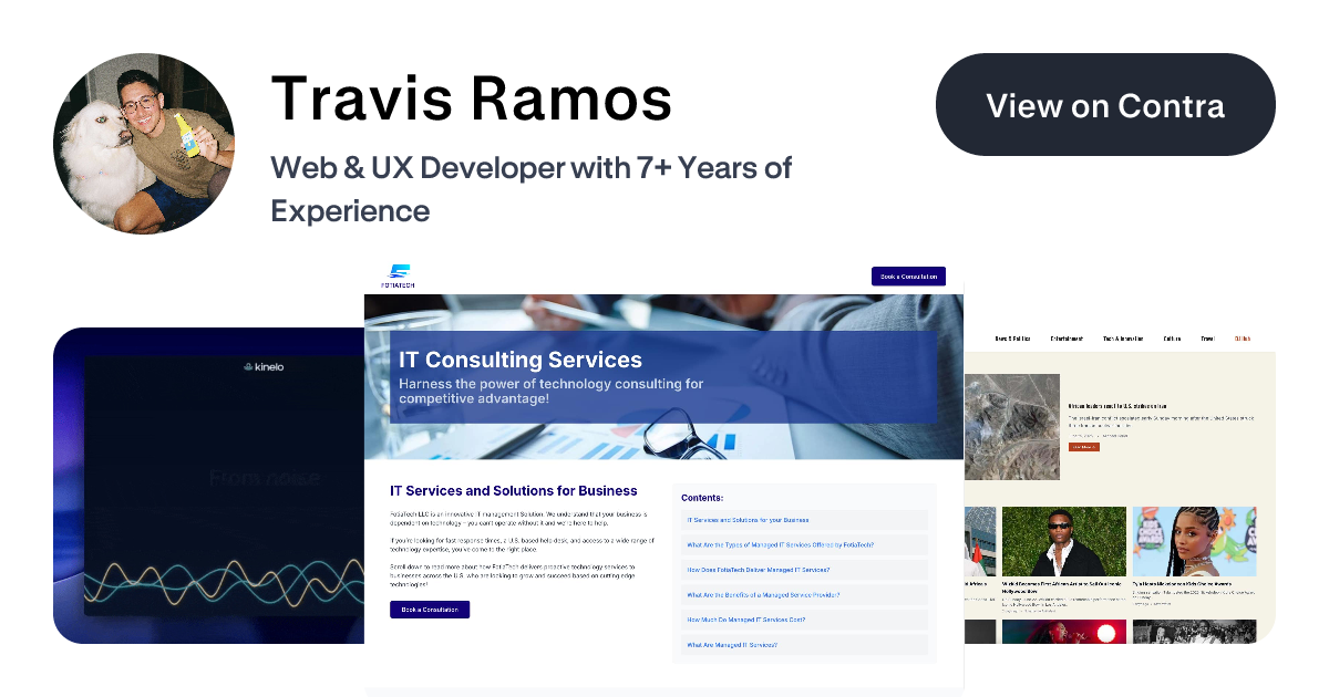 Travis Ramos on Contra