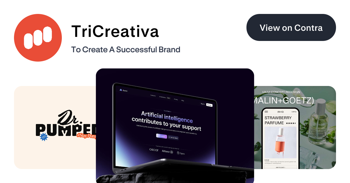 TriCreativa on Contra | To Create A Successful Brand
