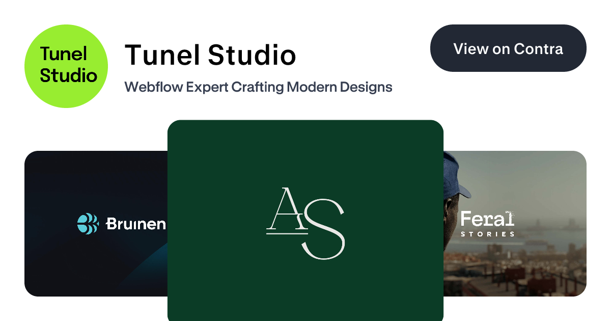 Tunel Studio on Contra