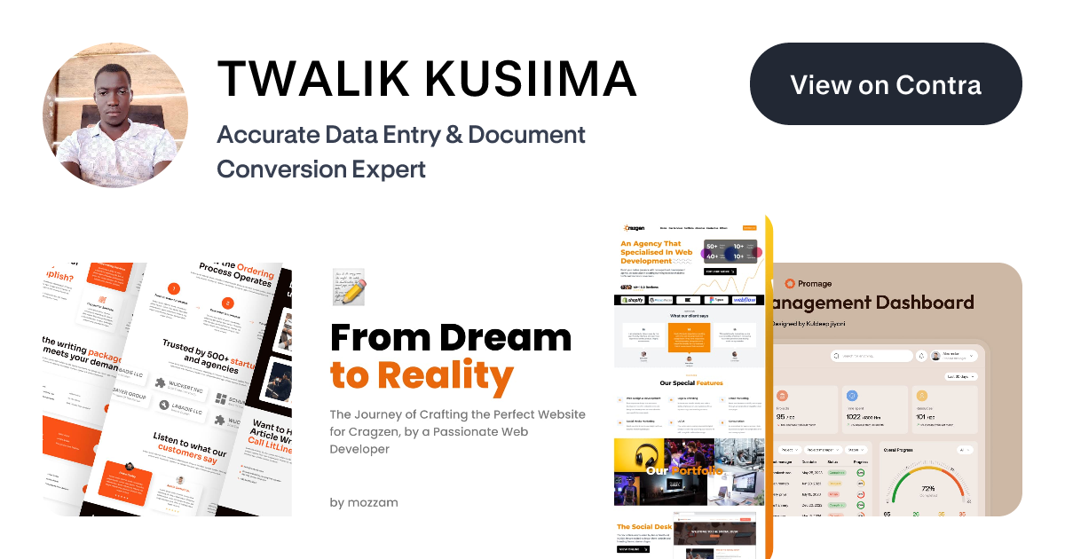 TWALIK KUSIIMA on Contra