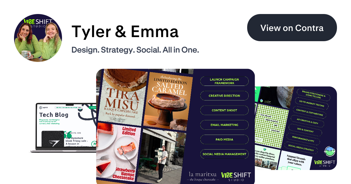 Tyler van der Berg's Work | Contra