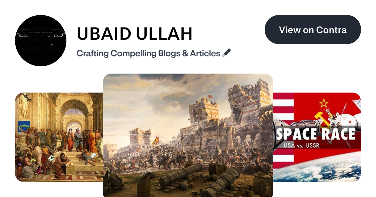 UBAID ULLAH on Contra