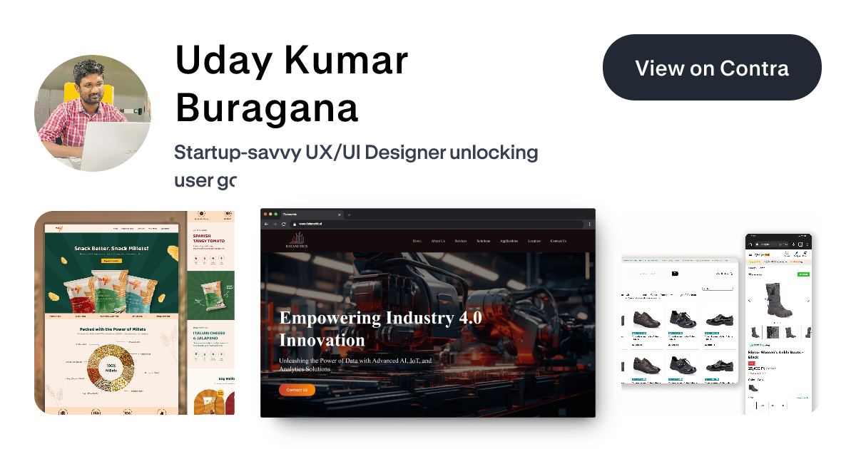 Uday Kumar Buragana on Contra