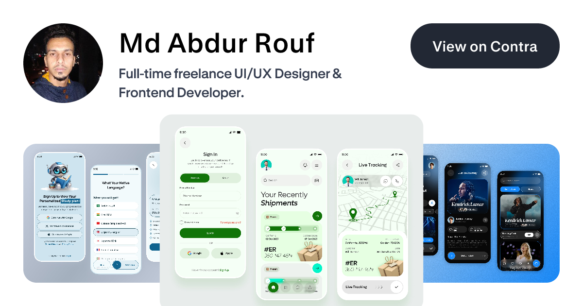 Md Abdur Rouf on Contra