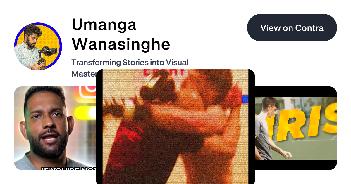 Umanga Wanasinghe on Contra