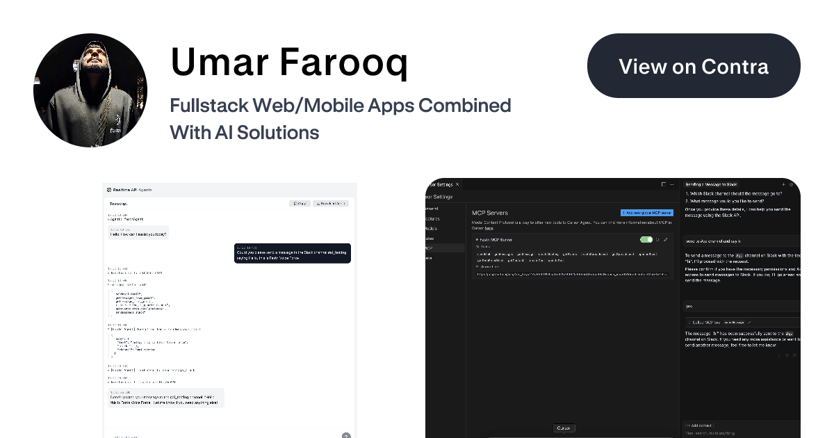 Umar Farooq on Contra