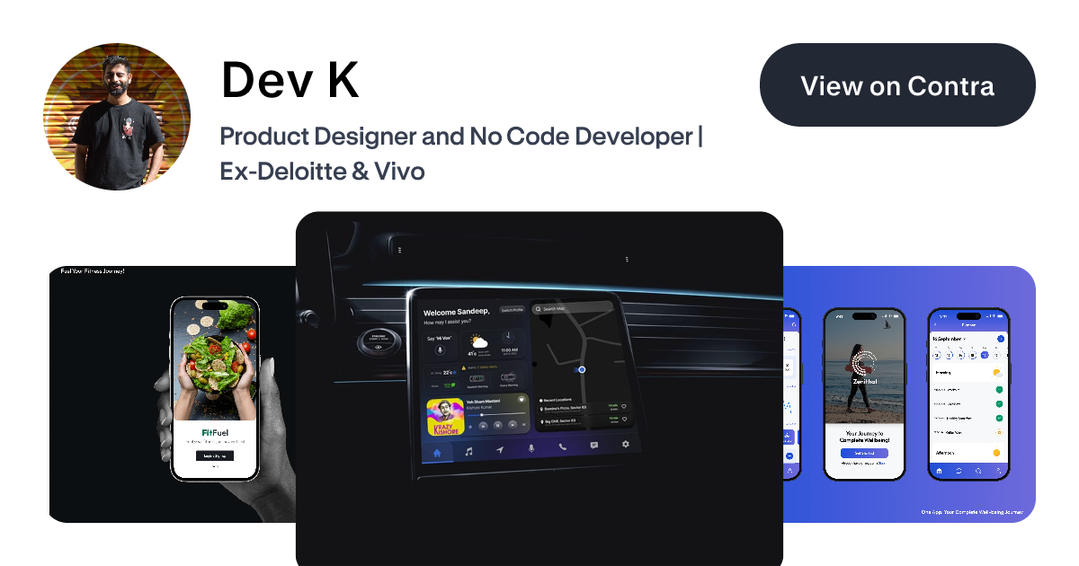 Dev K's Work | Contra