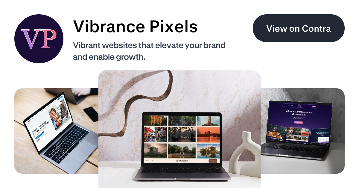 Vibrance Pixels's Work | Contra