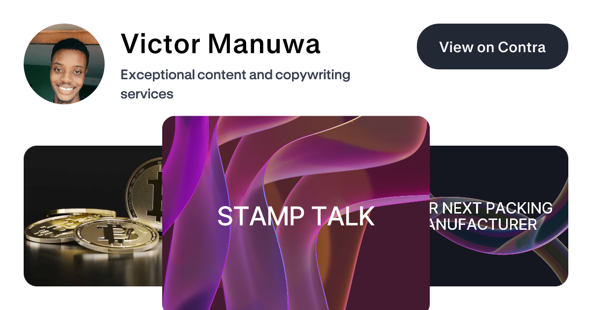 Victor Manuwa on Contra