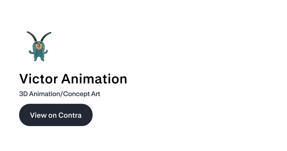Victor Animation on Contra | 3D Animation/Concept Art