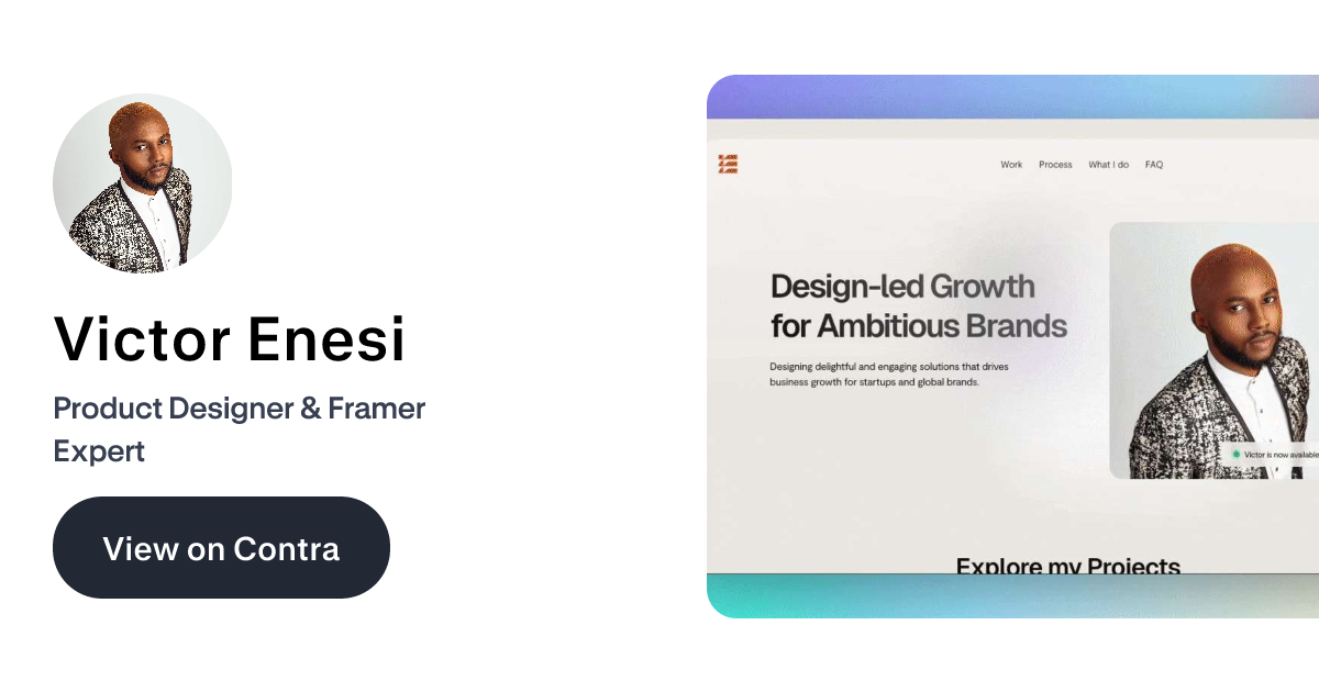 Victor Enesi on Contra