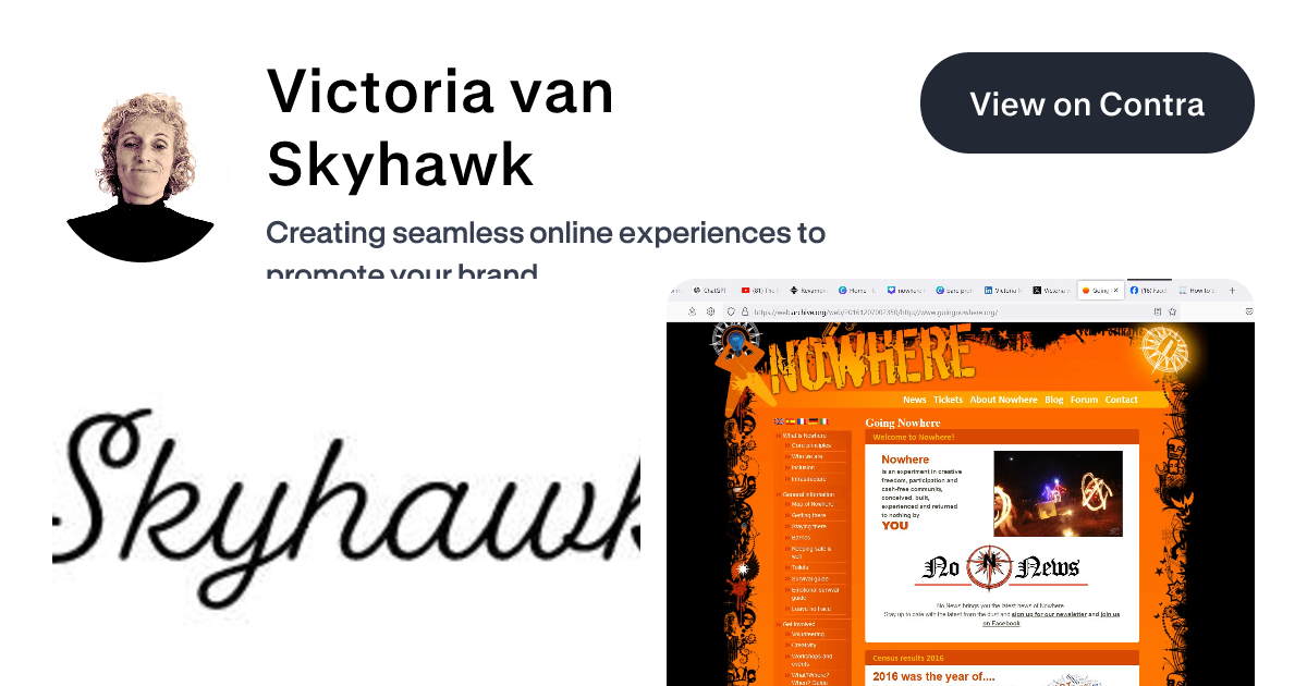 Victoria van Skyhawk on Contra