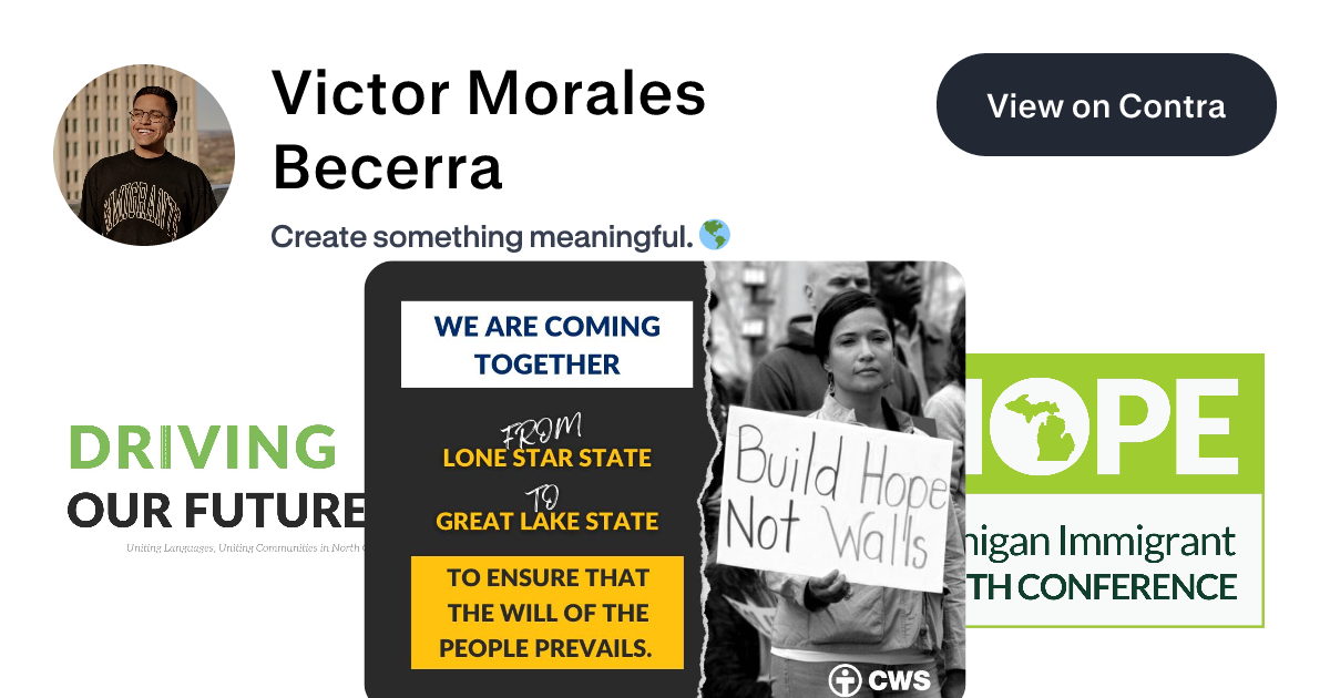 Victor Morales Becerra - Operations Manager | Contra