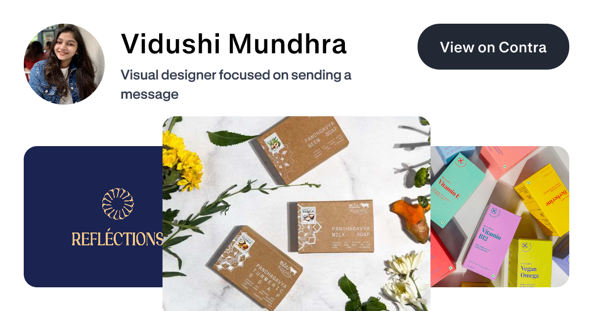 Vidushi Mundhra on Contra