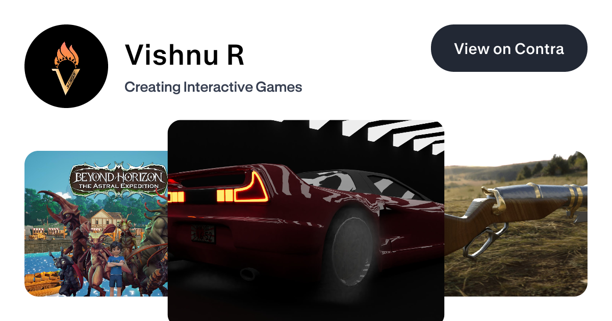 Vishnu R on Contra | Creating Interactive Games