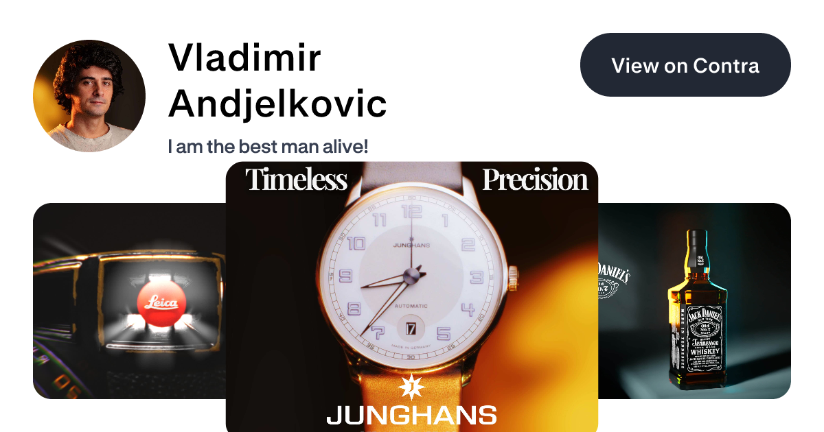 Vladimir Andjelkovic on Contra | I am the best man alive!