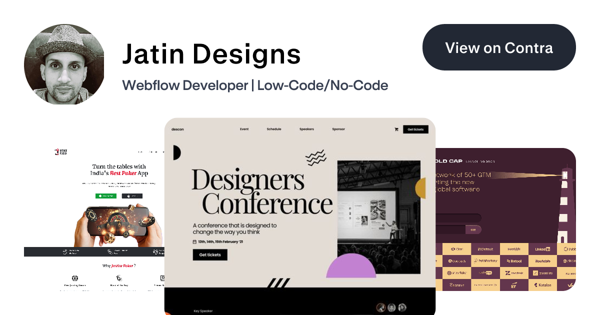 Jatin Designs on Contra