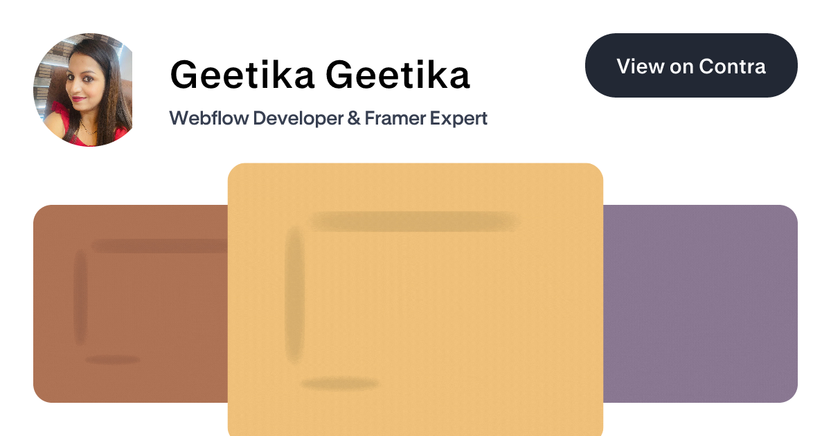 Geetika Geetika on Contra