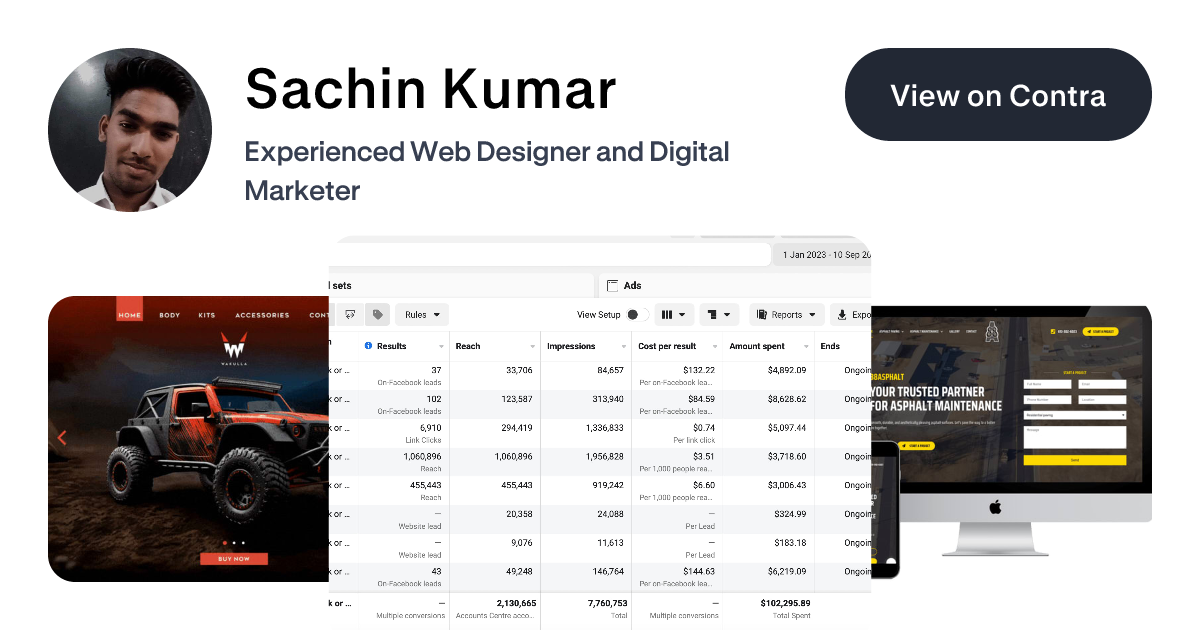 Sachin Kumar on Contra