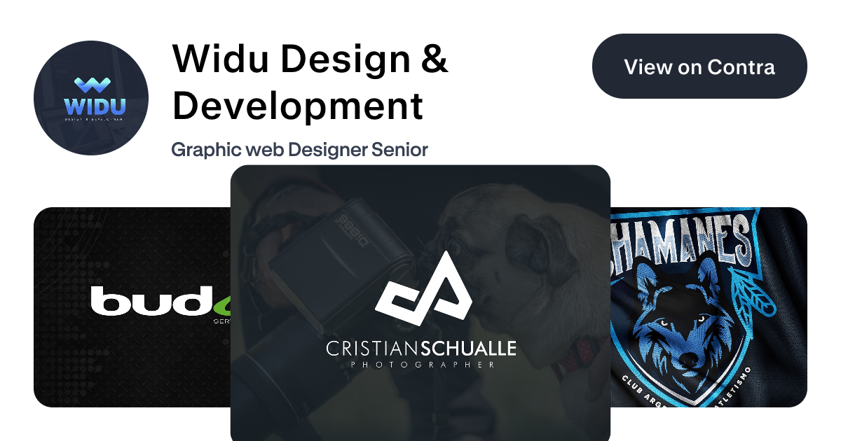 Widu Design & Development - Brand Design | Contra
